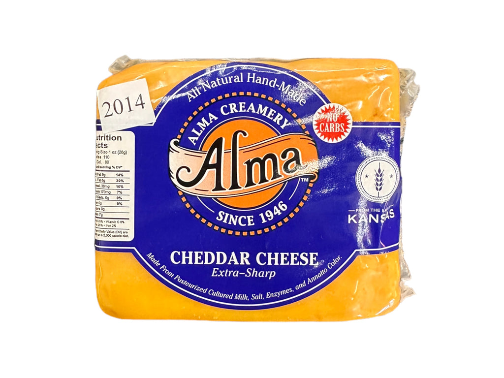 10 Year Extra Sharp Cheddar Cheese - 1 lb – Alma Creamery